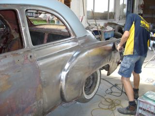 Photo: DSC01926 | Rod Taverner 1951 Chevy 4-2 door Conversion album ...