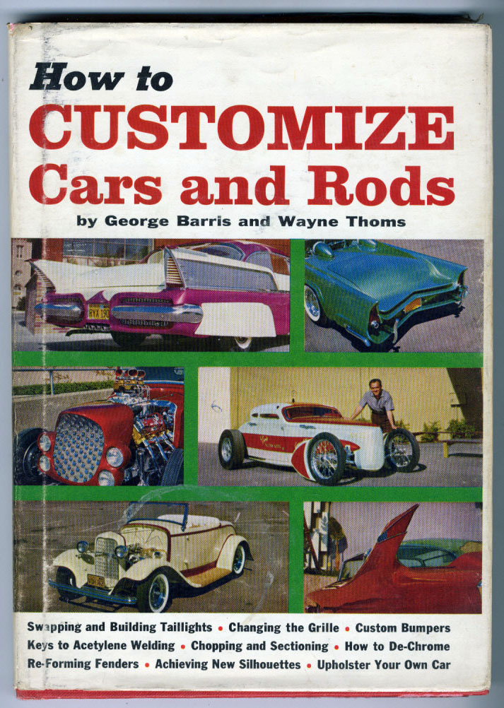 Photo: Barris Custom Car Book | Barris Customizing book album | Rik ...