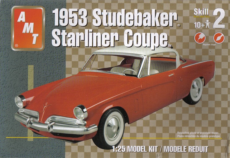 Photo: 1953 Studebaker Starliner Coupe | AMT Auto Box top only album ...
