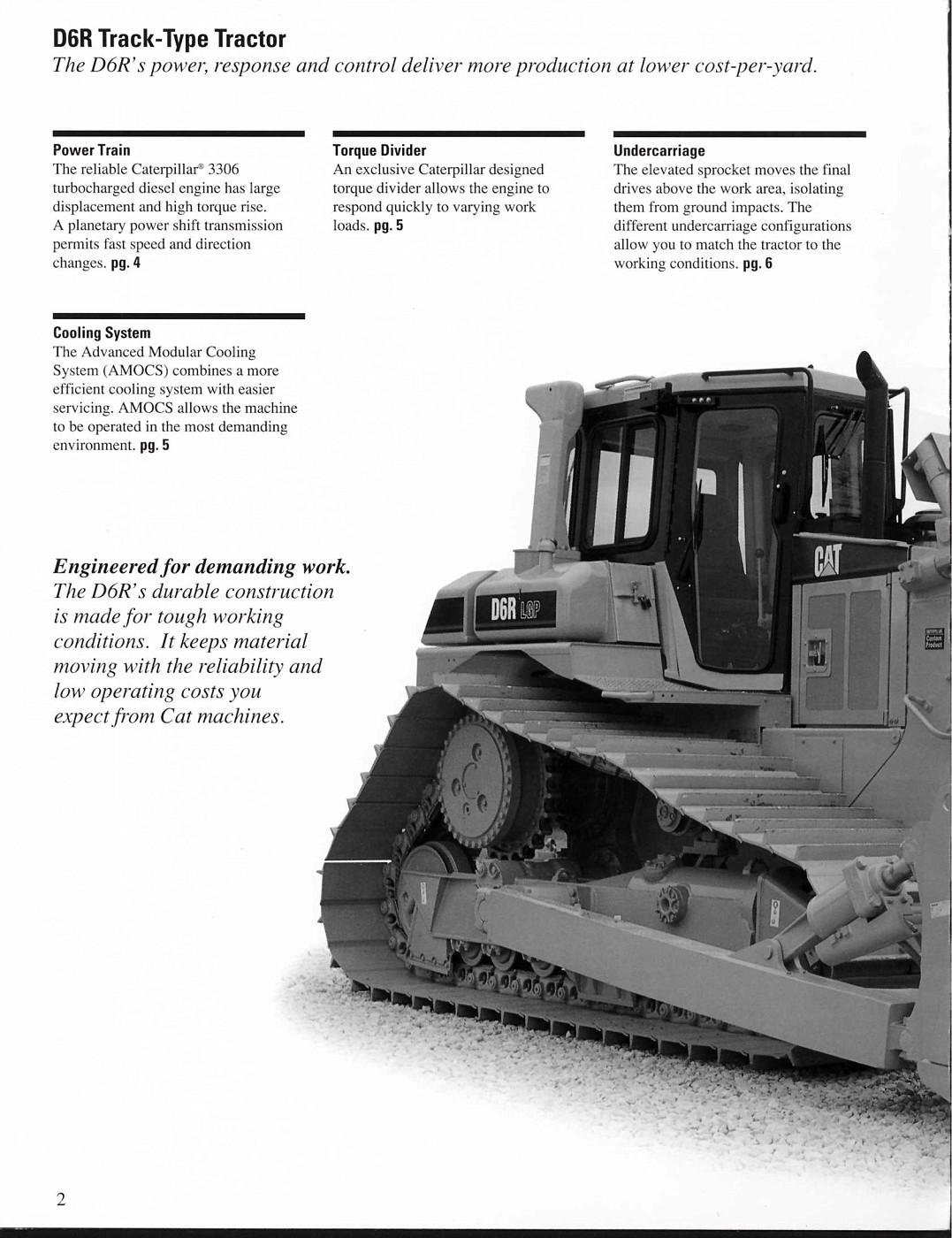 Photo: D6R-Brochure-02 | Caterpillar D6R album | Dutch Model Truck Club ...