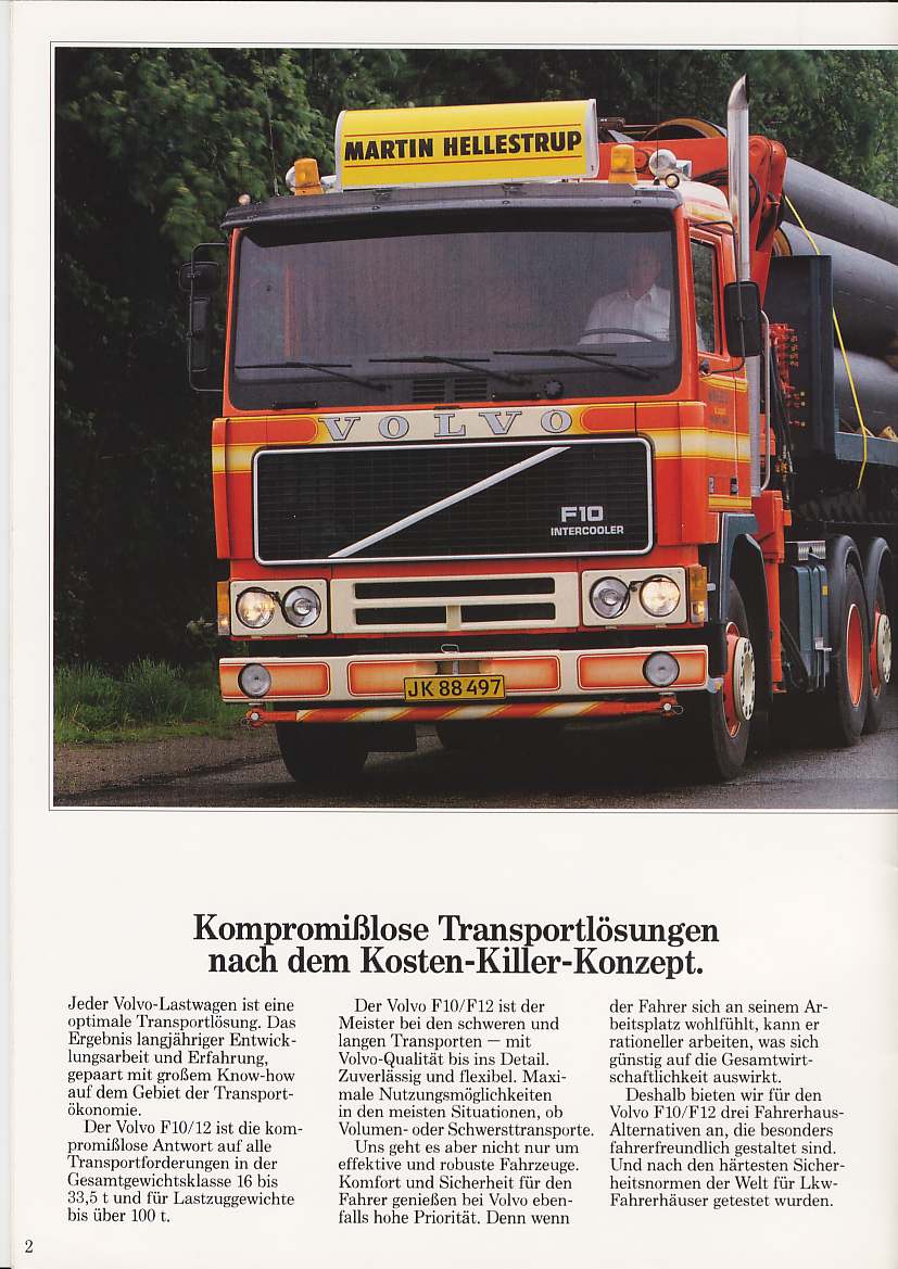 Photo: Volvo F10-F12 - 1984 - 02 | Volvo F10-F12 1984 album | Dutch ...