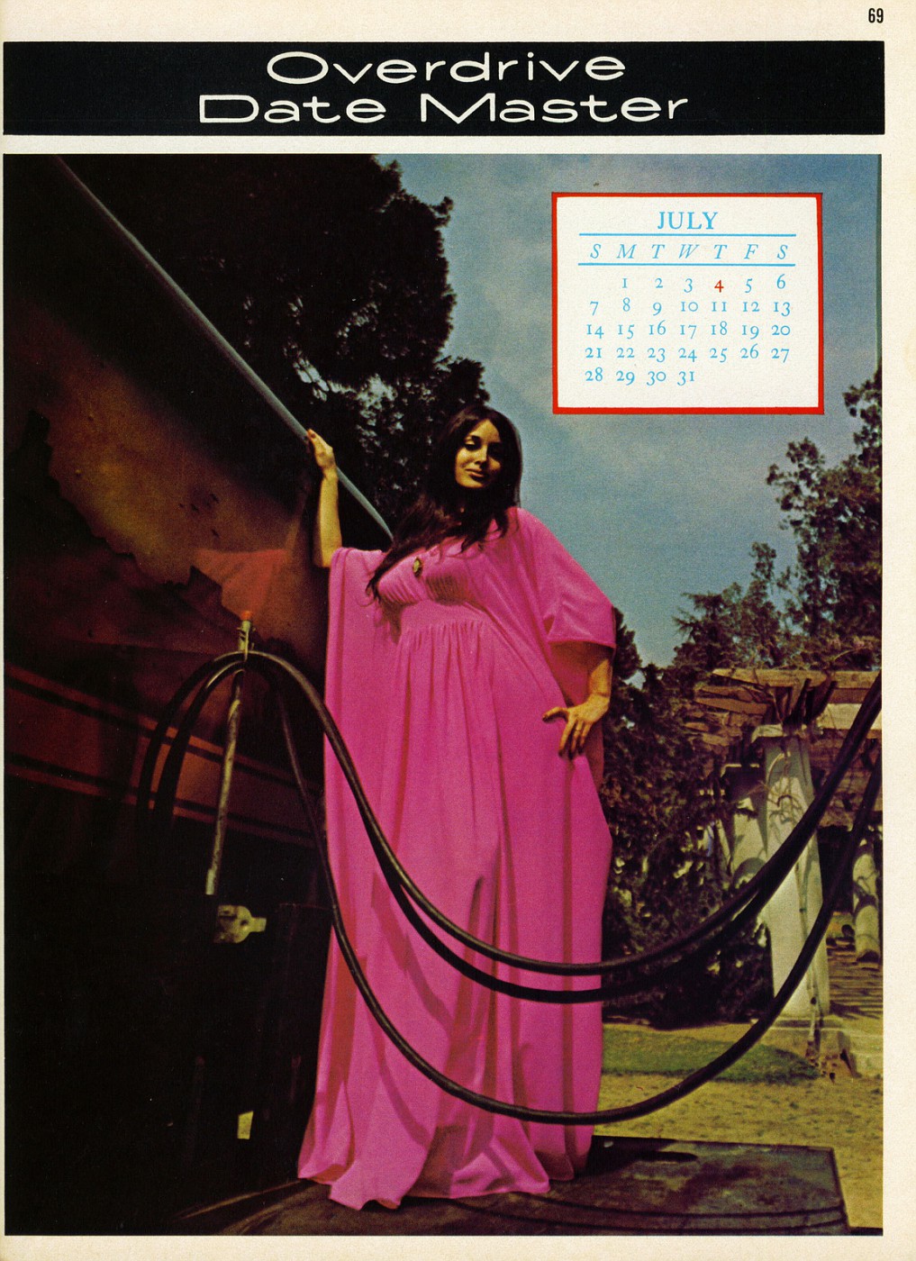 Photo: July 1974 Date Master 1 | 07 Overdrive Magazine July 1974 album ...