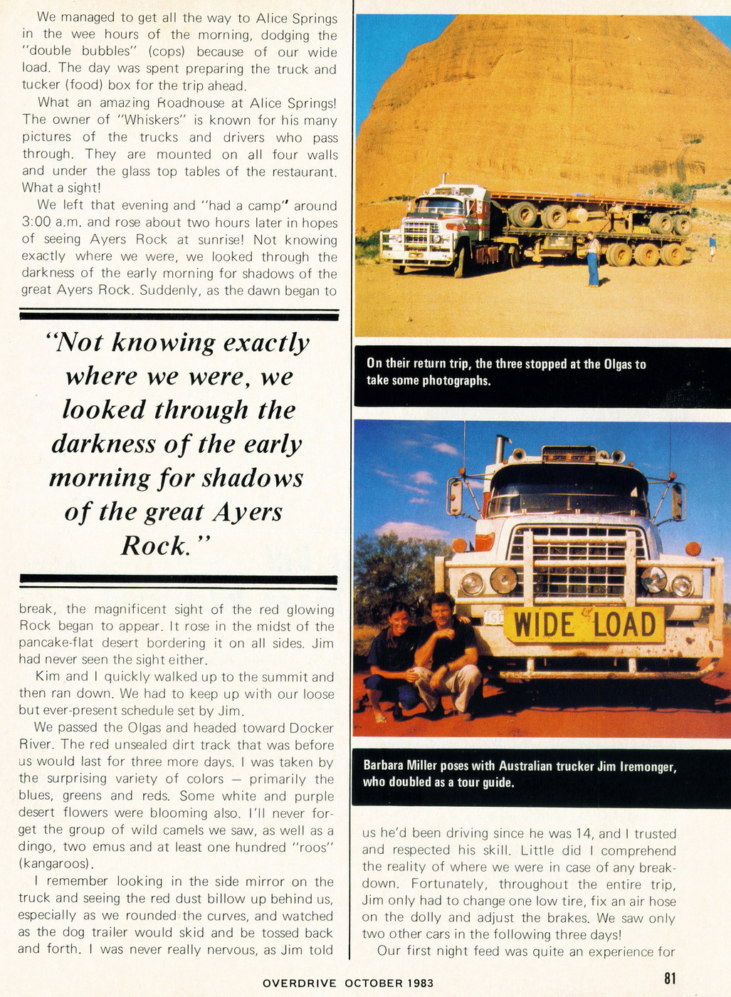 10 Overdrive Magazine Oktober 1983 album | Dutch Model Truck Club ...