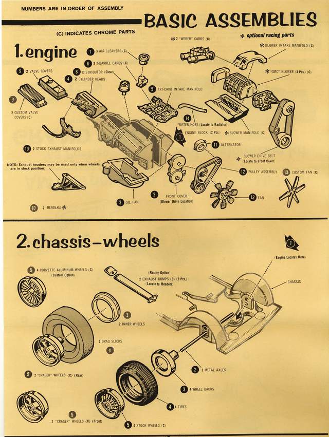 Photo: 6655-200 (6) | AMT '65 Pontiac Grand Prix #6655-200 album ...