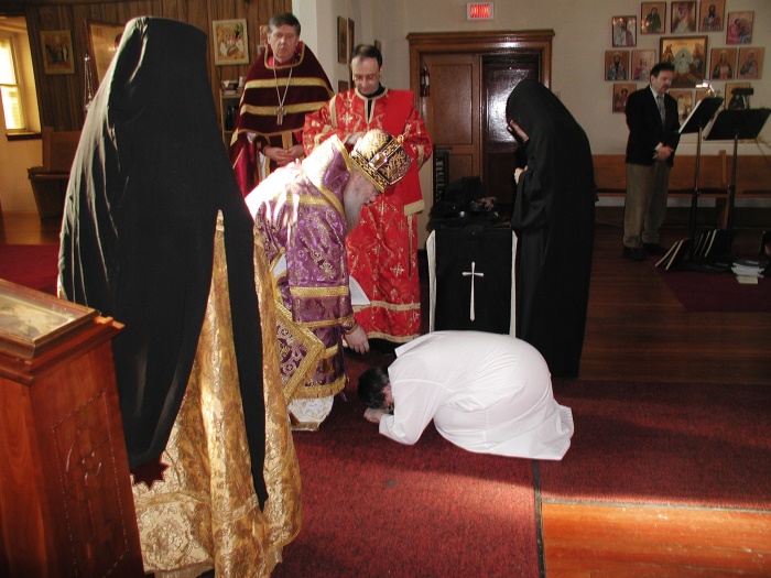 Photo: 01 - Prostration | Monastic Tonsure - Select Photos album ...