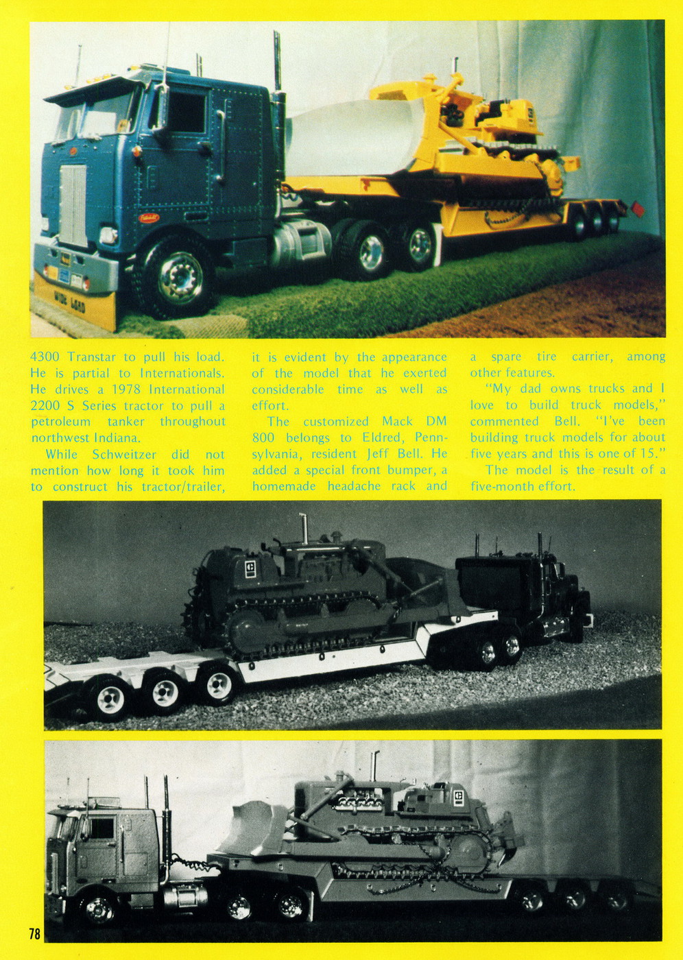 Photo: October 1983 Model of the Month b | 10 Overdrive Magazine ...
