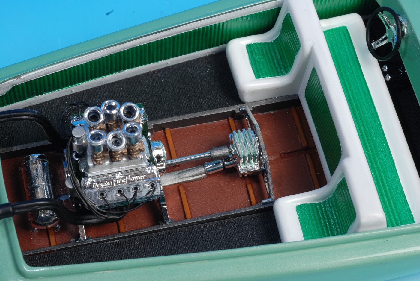 Photo: REvell Hemi Hydro with Replicas and Miniatures seats from ...