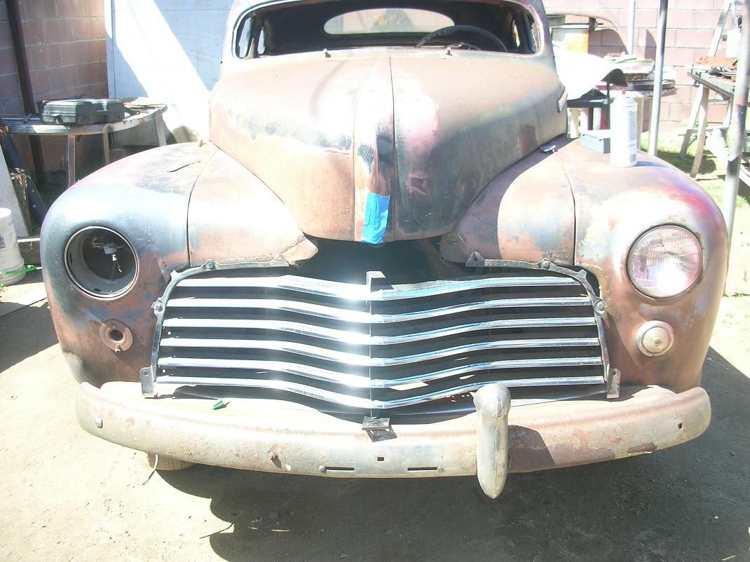 Photo: '48 ford doors and grille 011 | 1947 Ford Coupe - Ayala Tribute ...