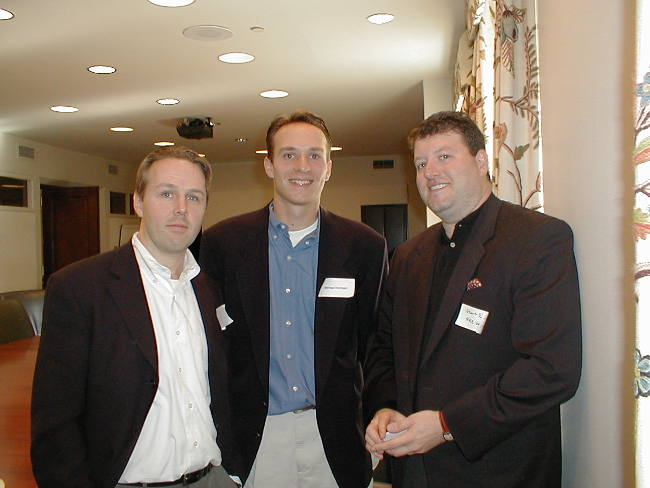 Photo: Gene Owen, Michael Ritchetelli, Stuart Ellman | 10/15/2001 ~ VC ...