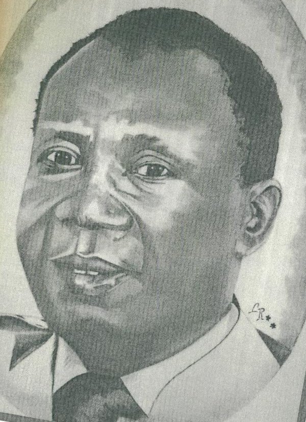 Photo: A drawing of Gen. Prosper Avril. | Militaires d'Haiti. (ca.1795 ...