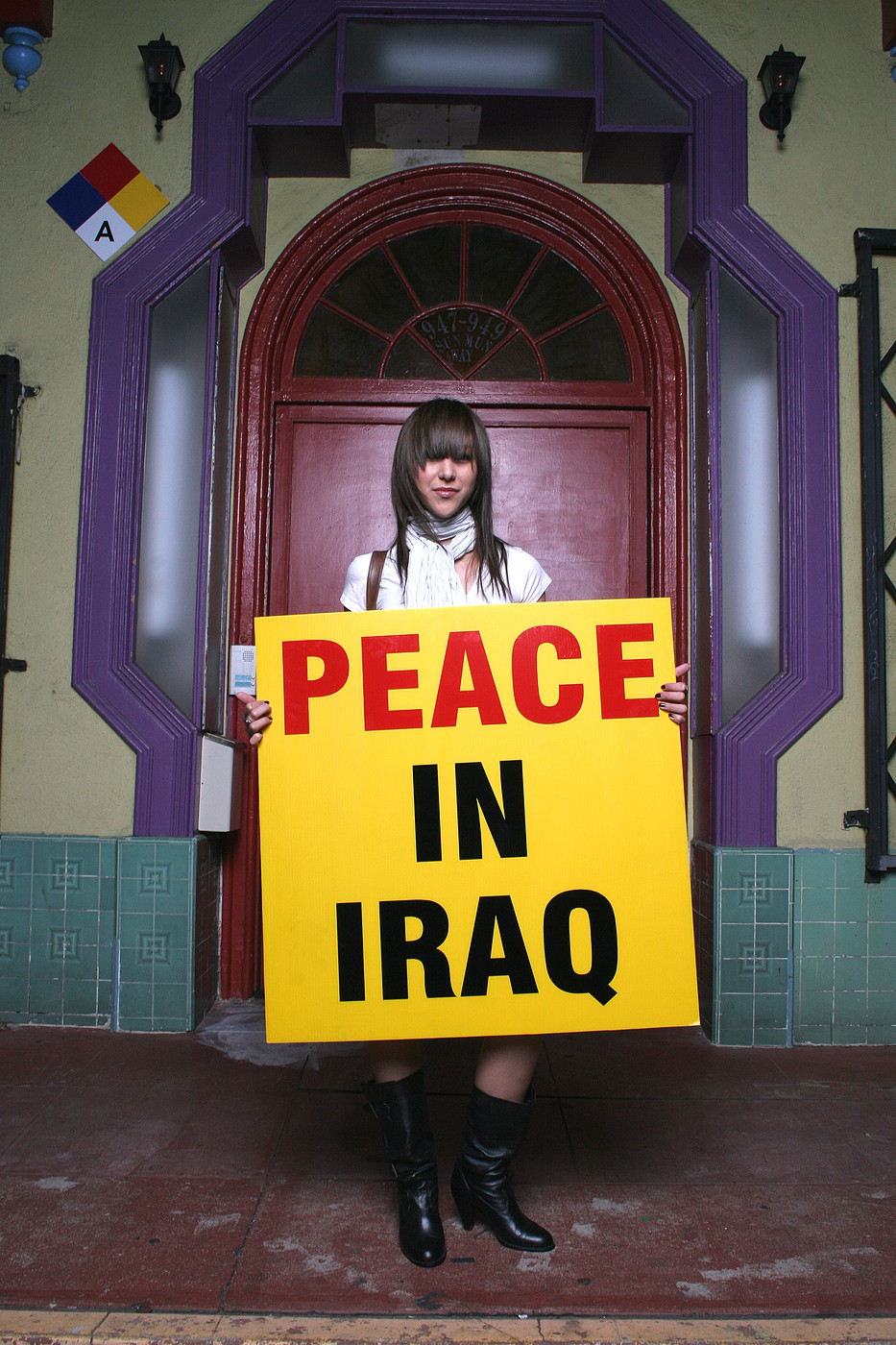 Photo: Kristine Mcfall | Peace In Iraq @ firecracker! album | azul ...