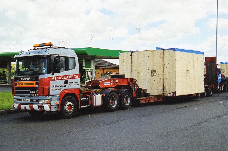 Photo: T315MGA Scania 124G 400 | McCall Brothers, Glasgow album ...