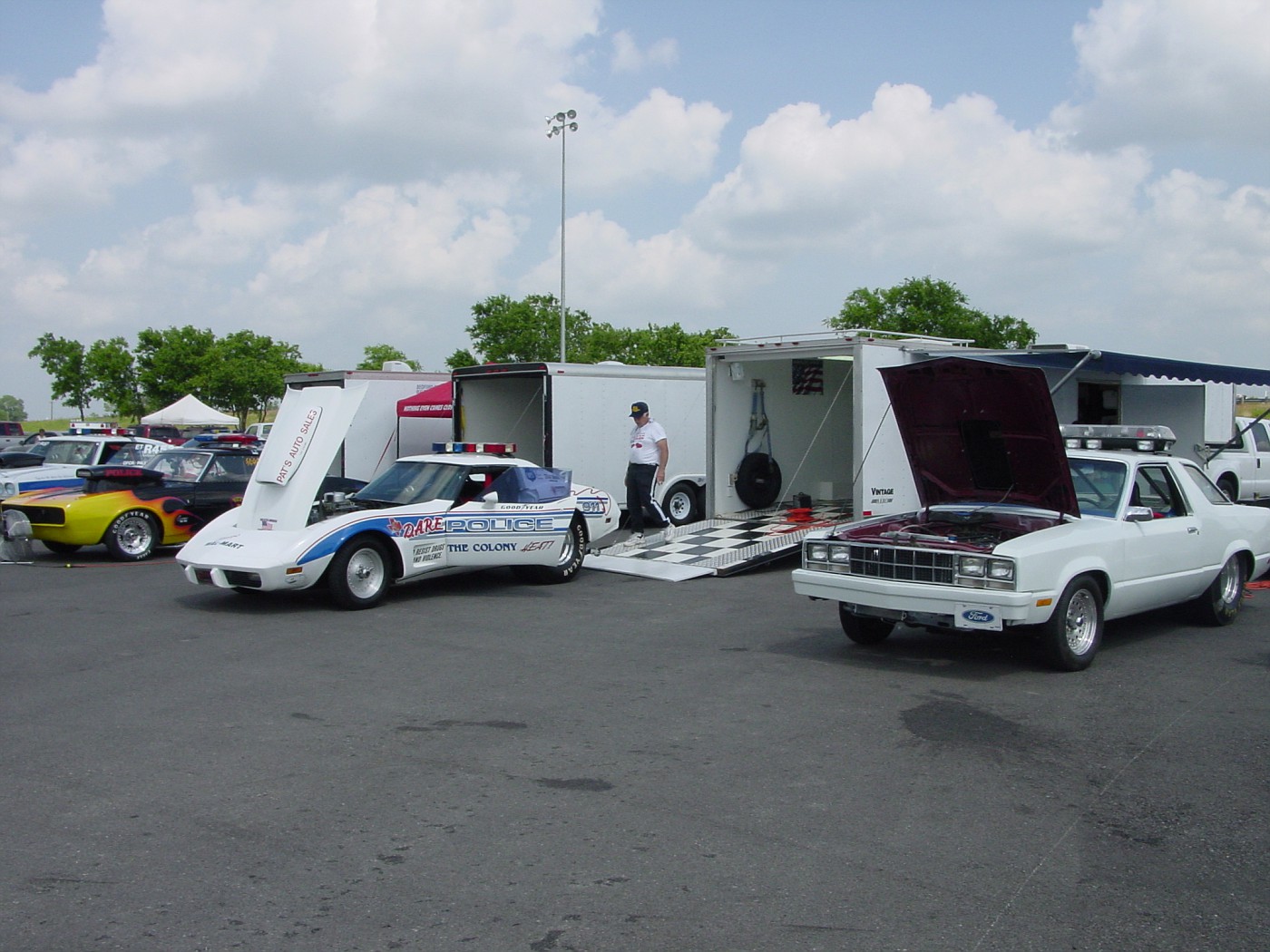 Photo: Beat The Heat, May 2002, Redline Raceway, TX, Getting ready for ...