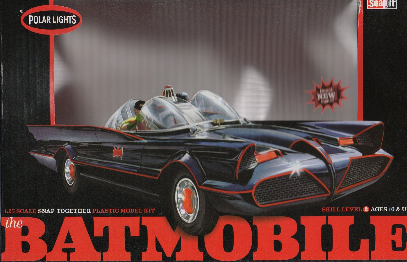 Photo: Batmobile box art | POLAR LIGHTS The Batmobile # album | DRASTIC ...