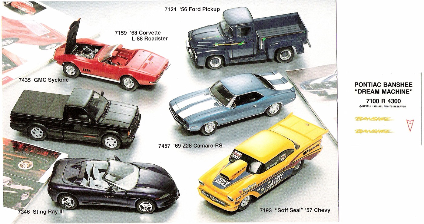 Photo: Decals and Catalog | REVELL Pontiac Banshee "Dream Machine ...