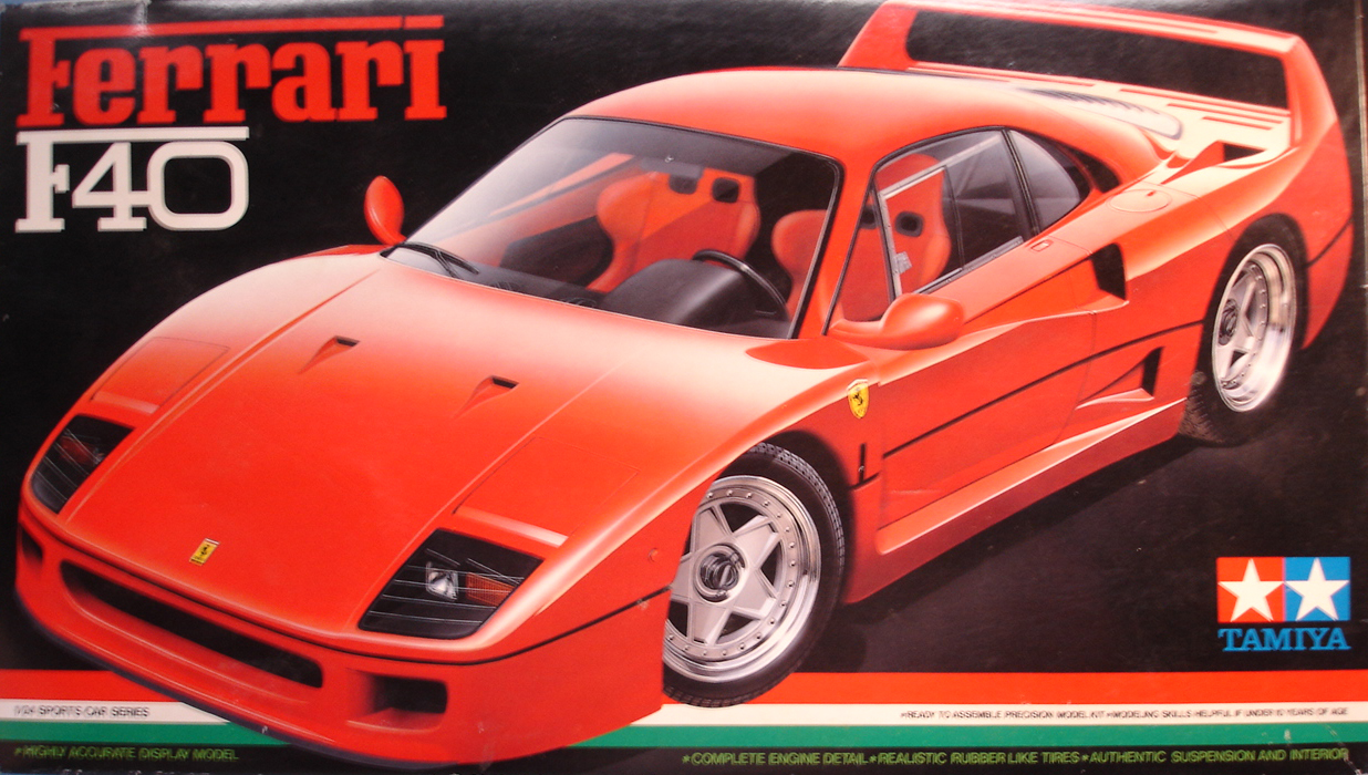 Photo: box258 | TAMIYA Ferrari F40 #24077 album | DRASTIC PLASTICS ...