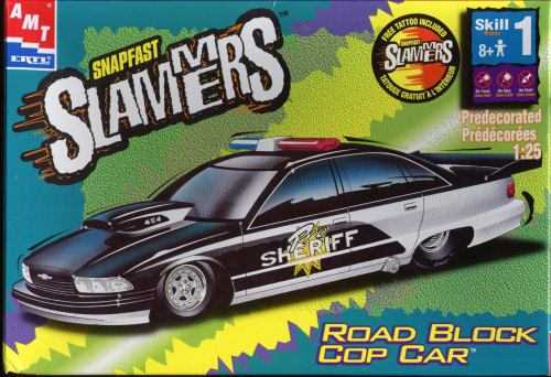 Photo: Road Block Cop Car | AMT Show Rods, Fantasy and Concept Box top ...
