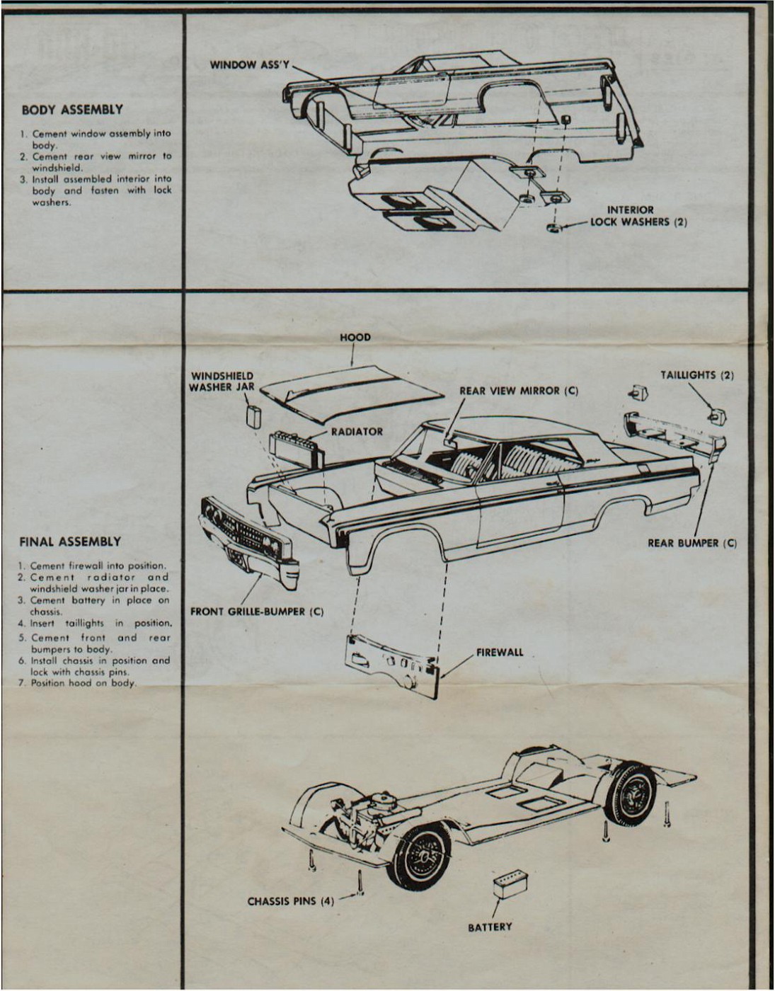 Photo: Olds ins2 | JOHAN 1963 Oldsmobile Starfire #C-4263 album ...
