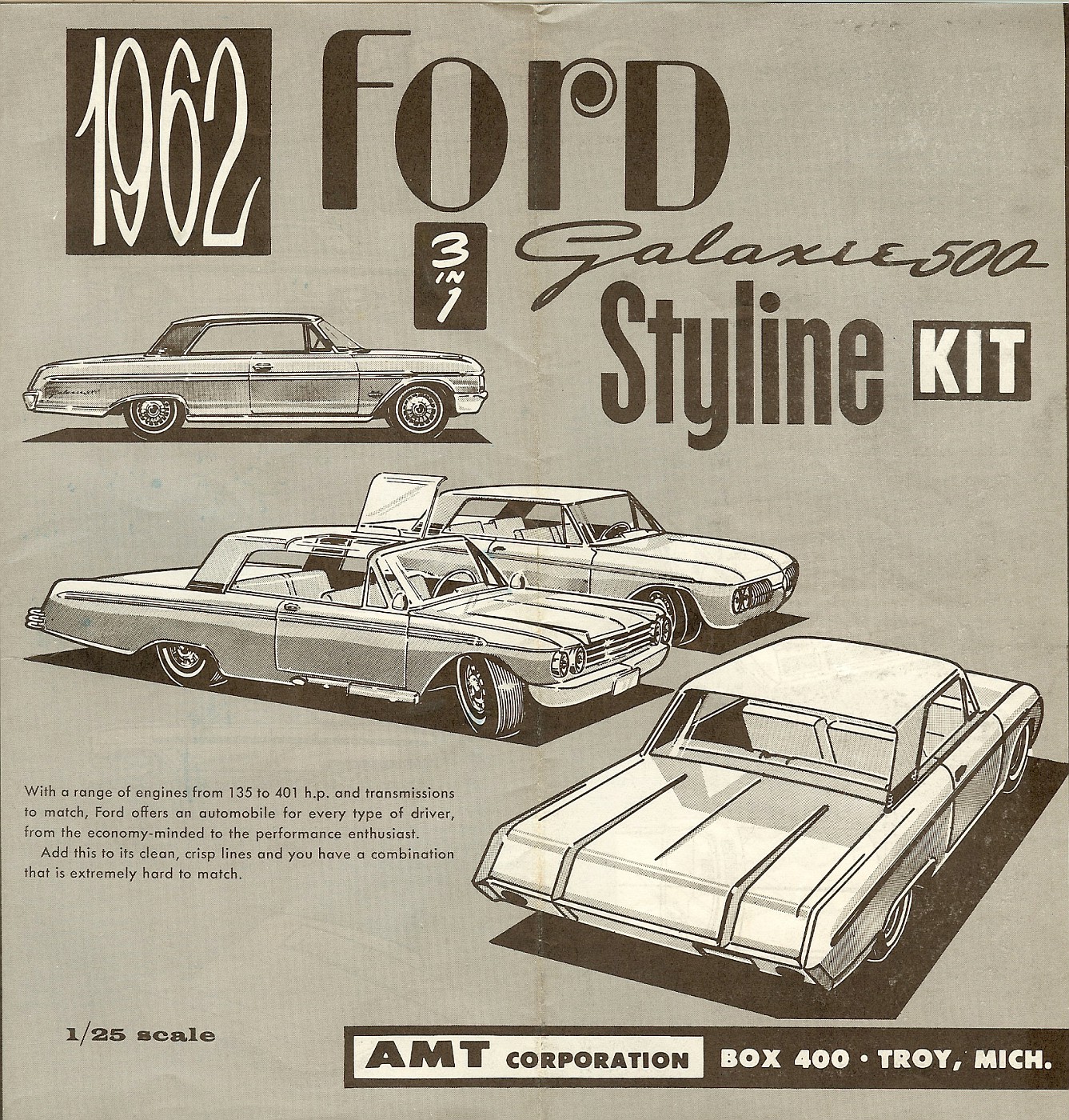 AMT 1962 Ford Galaxie Styline # album | DRASTIC PLASTICS MODEL CAR CLUB ...