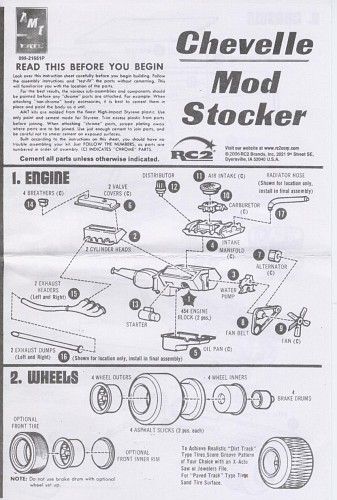 Photo: AMT 1965 Chevelle Modified Stocker | AMT #099-21651P 1965 ...