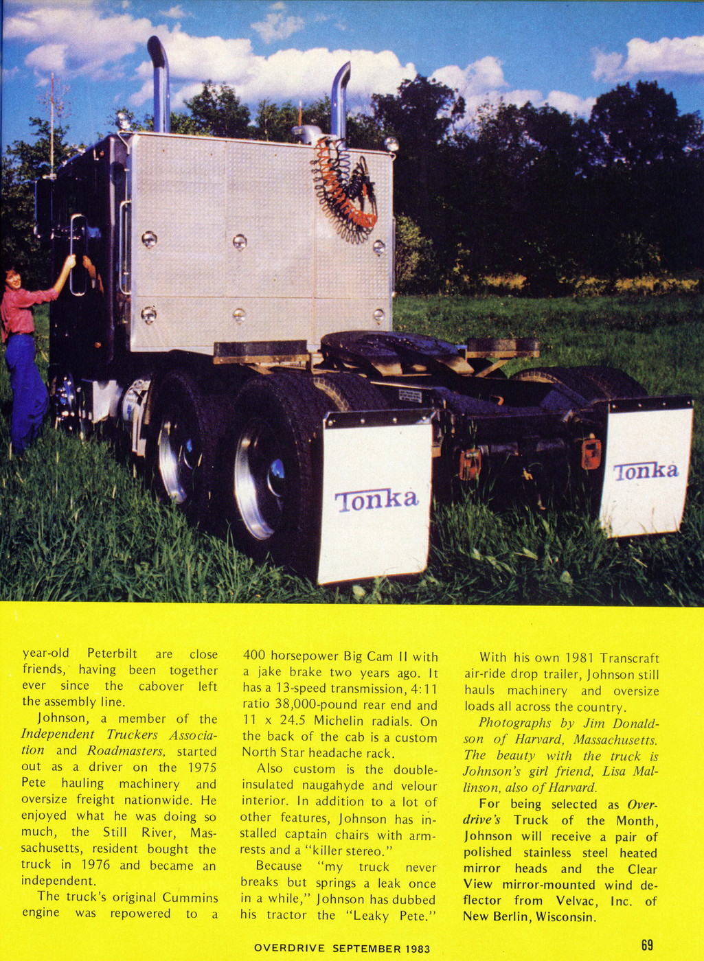 09 Overdrive Magazine September 1983 album | Dutch Model Truck Club ...