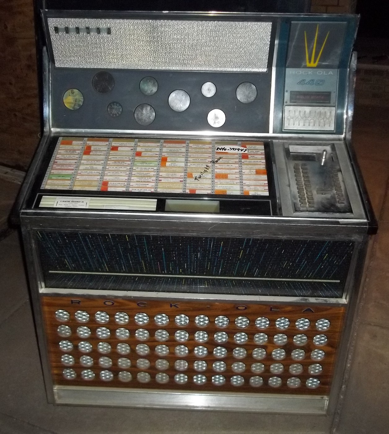 1969 Rock-Ola 440 Jukebox - S/N 397947 album | Mikesmusicalmemories | Fotki.com, photo and video ...