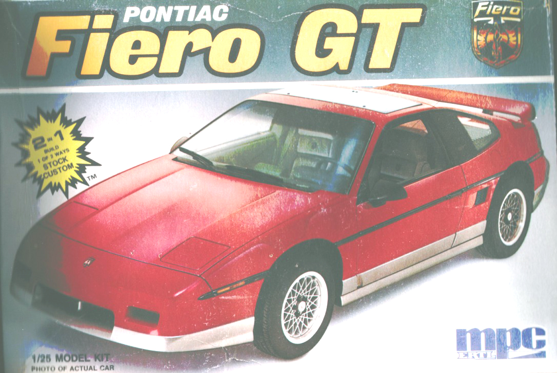 Photo: mpc redgt boxtop | MPC Pontiac Fiero GT #6401 album | DRASTIC PLASTICS MODEL CAR CLUB ...