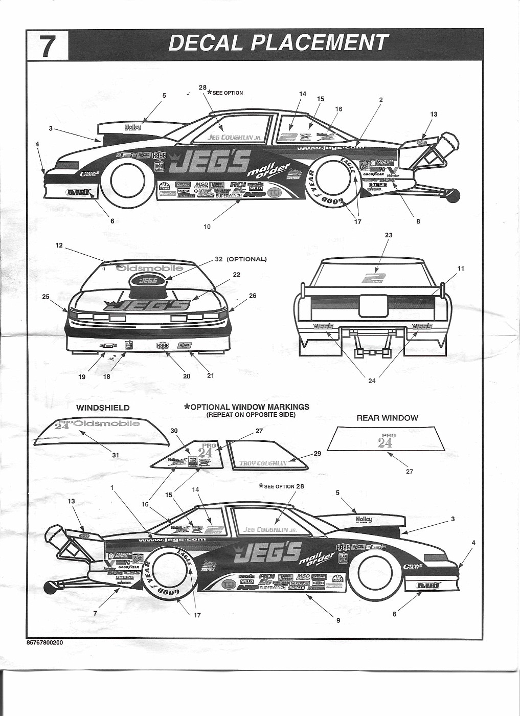 Photo: 0 (7) | REVELL JEG'S Olds Cutlass Pro Stock album | DRASTIC ...