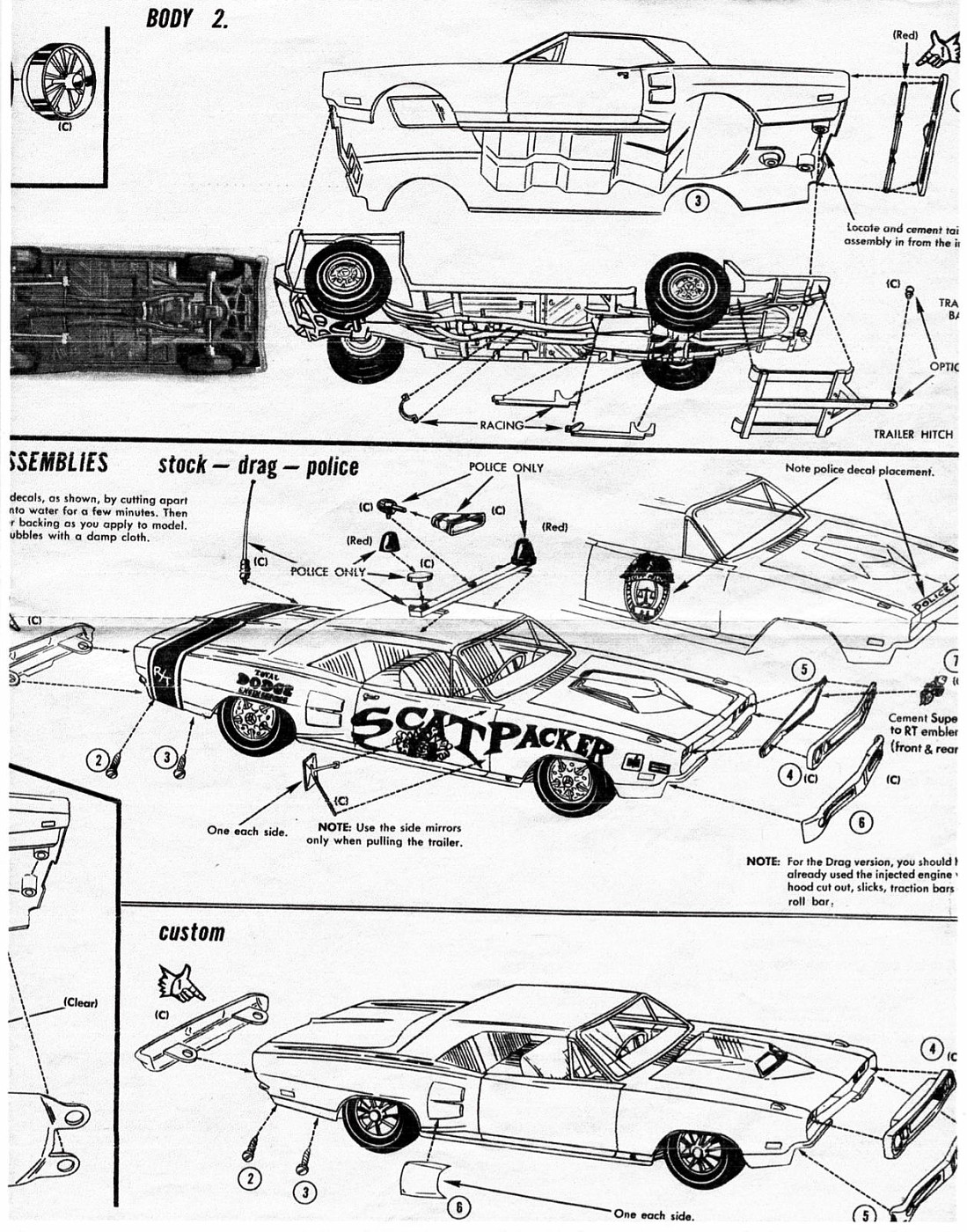 Photo: MPC 69 Coronet instruction003 | MPC 1969 Coronet R/T album ...