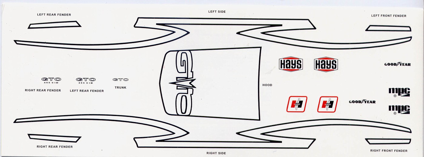Photo: 1972 Pontiac GTO Decals | AMT 1972 Pontiac GTO album | DRASTIC ...