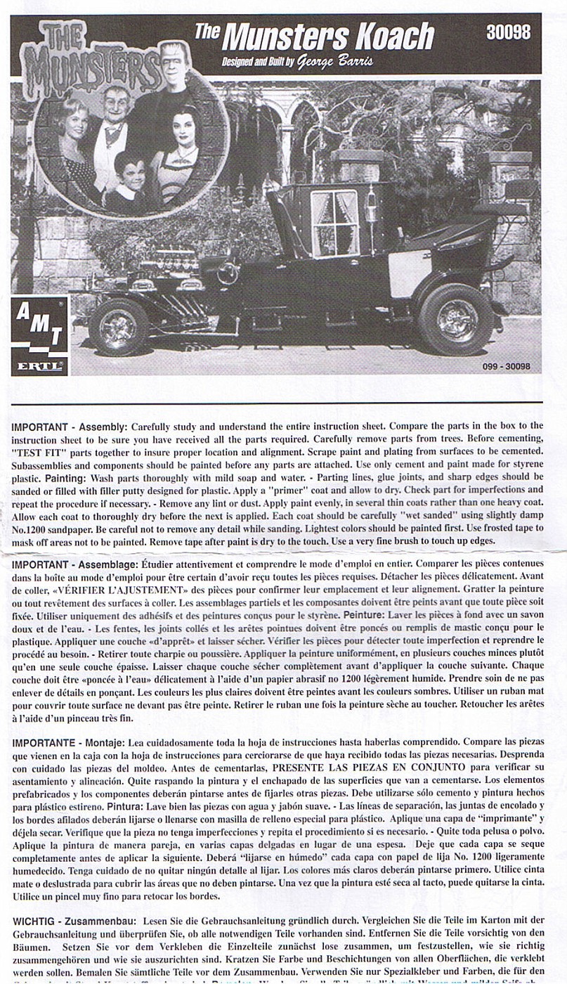 Photo: CCI08262008 00000 | AMT The Munsters Koach #30098 album ...