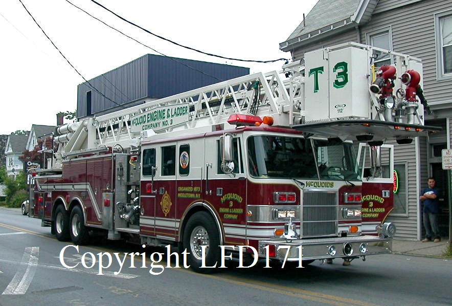 Photo: Tower Ladder 132 - RETIRED | Middletown album | Westchester ...