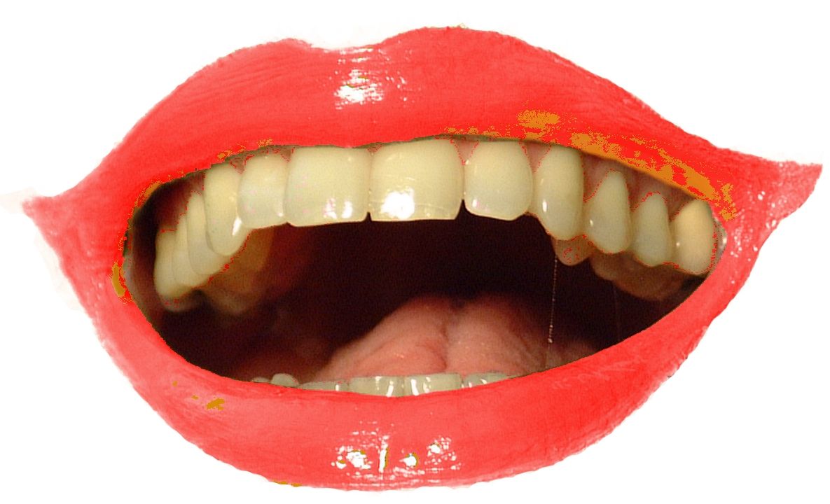 Photo: Synthetic Red Lips (II) | saycheese mouths album | rich bruton ...