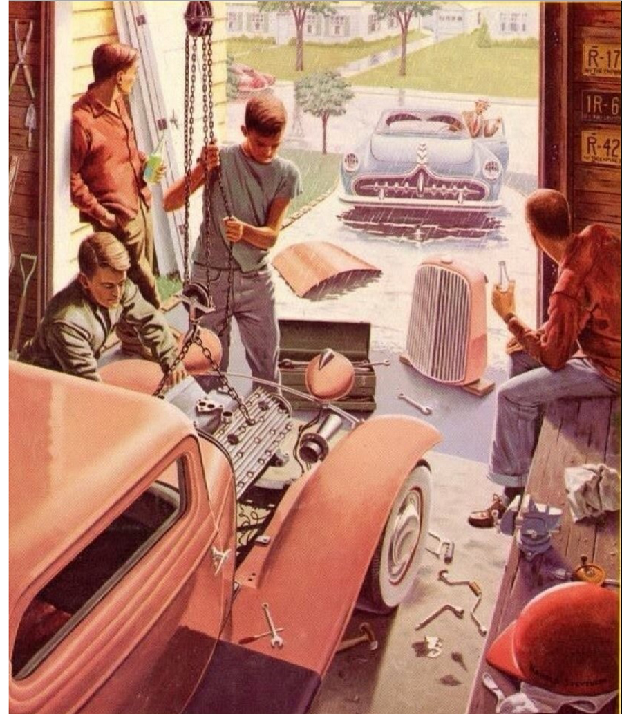 Photo: Art by Harold Stevenson | DRAWINGS,ART WORK & CUT AWAYS album ...