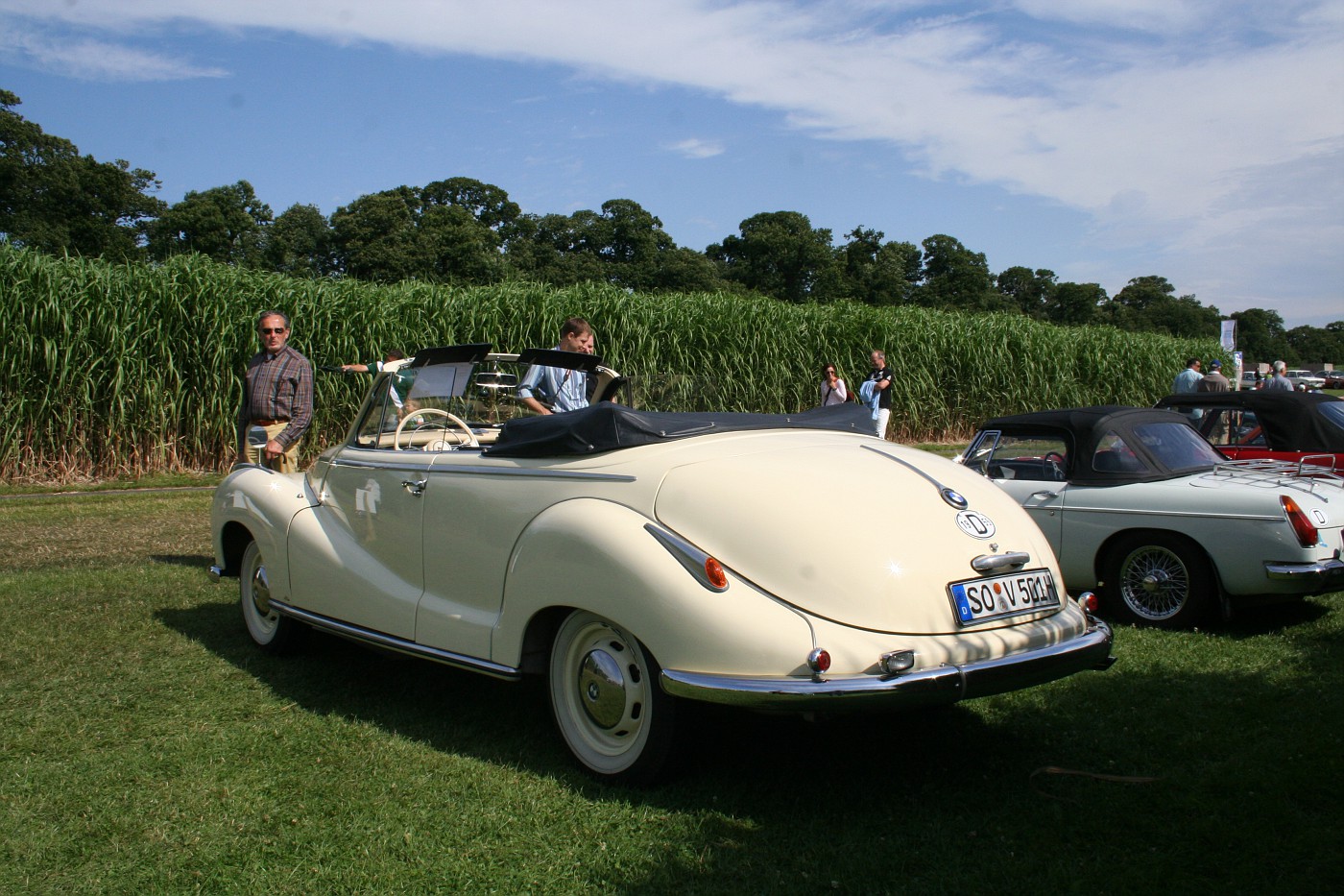 Photo: 1955 BMW 501 Cabriolet-3 | Schloss Dyck Classic Days 2012 album ...