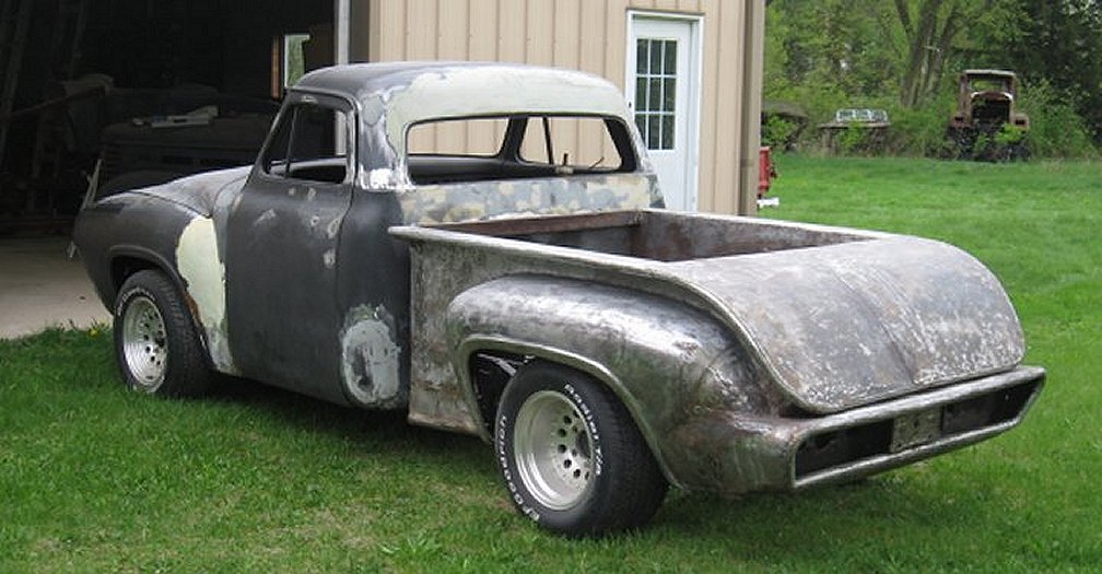 Photo: 53 F100 lt rear full | Sonny's 1955 Ford - Wild Child's album ...