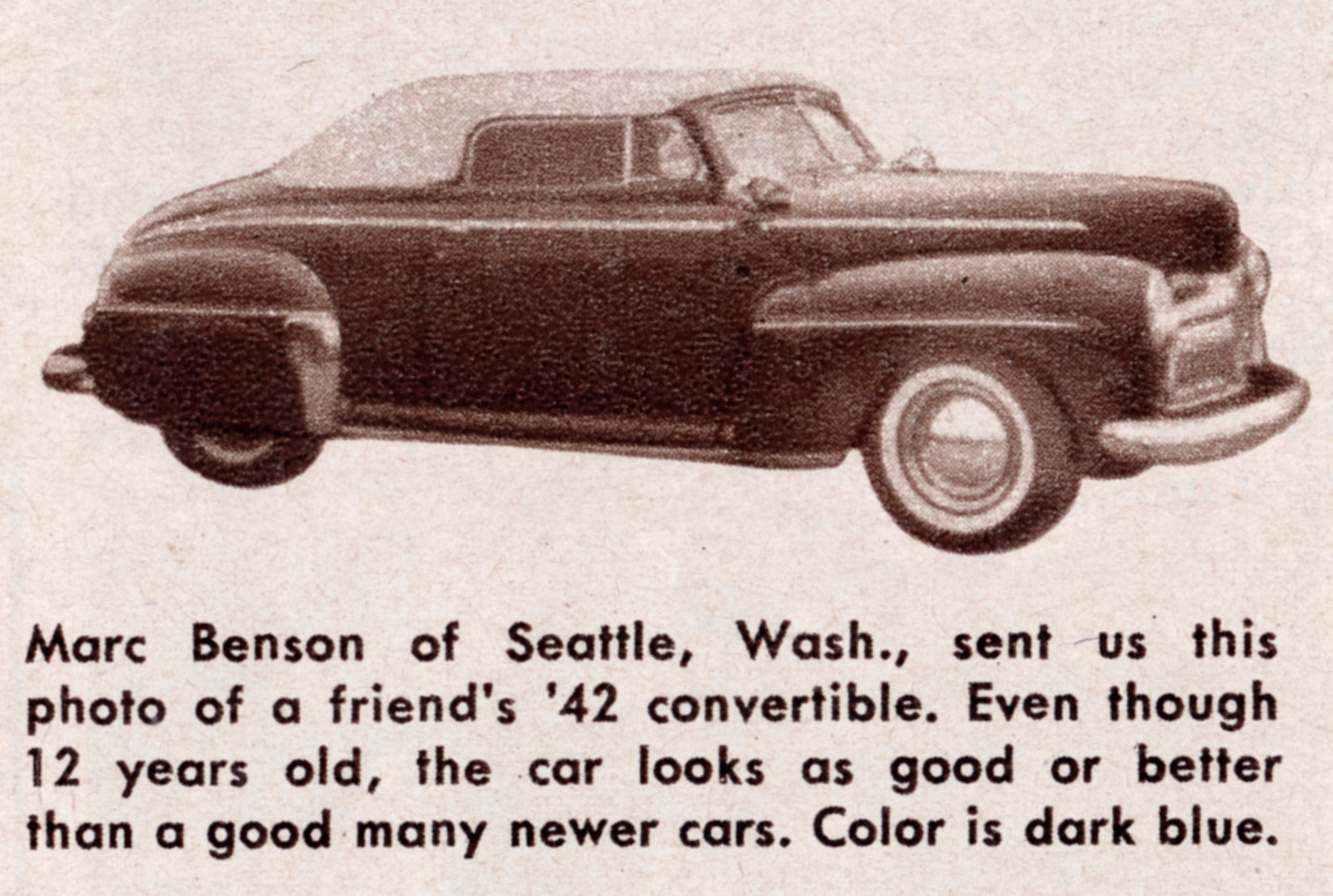 Photo: 42FordConvertibleEarlyCustom.jpg | Fred's 1942 Ford Convertible ...