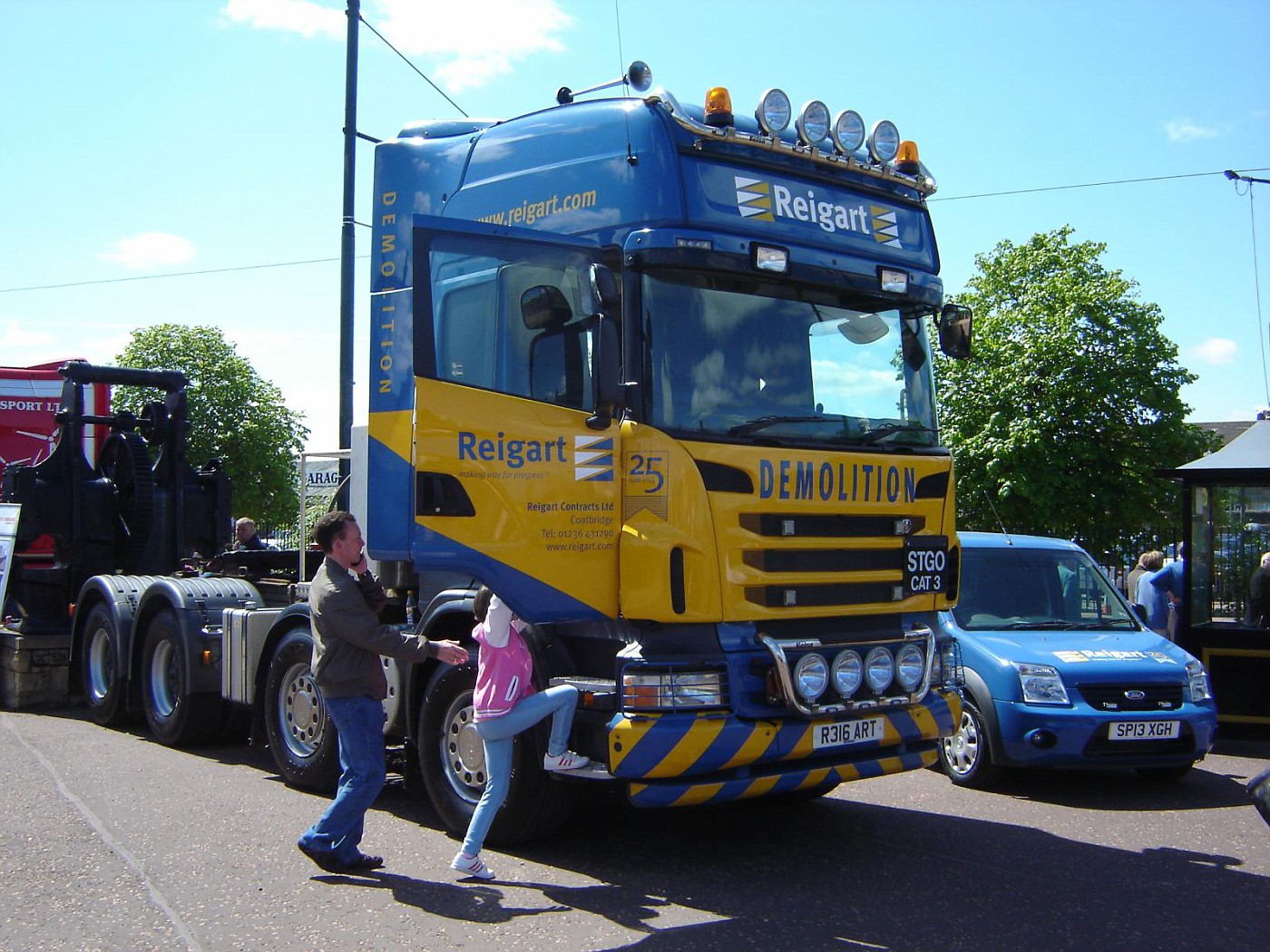 Photo: R316ART Scania Reigart Demolition | Preserved Lorries : General ...