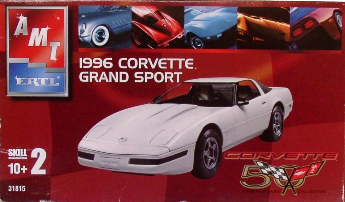 Photo: AMT Corvette GS box art 3 | AMT 1996 Corvette Grand Sport #31815 ...