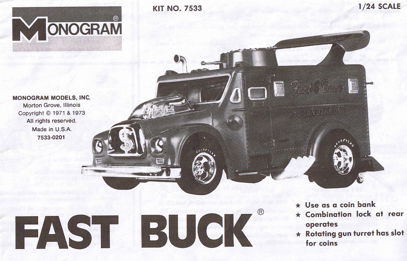 Photo: CCI08222009 00000 | MONOGRAM Fast Buck #7533 album | DRASTIC ...