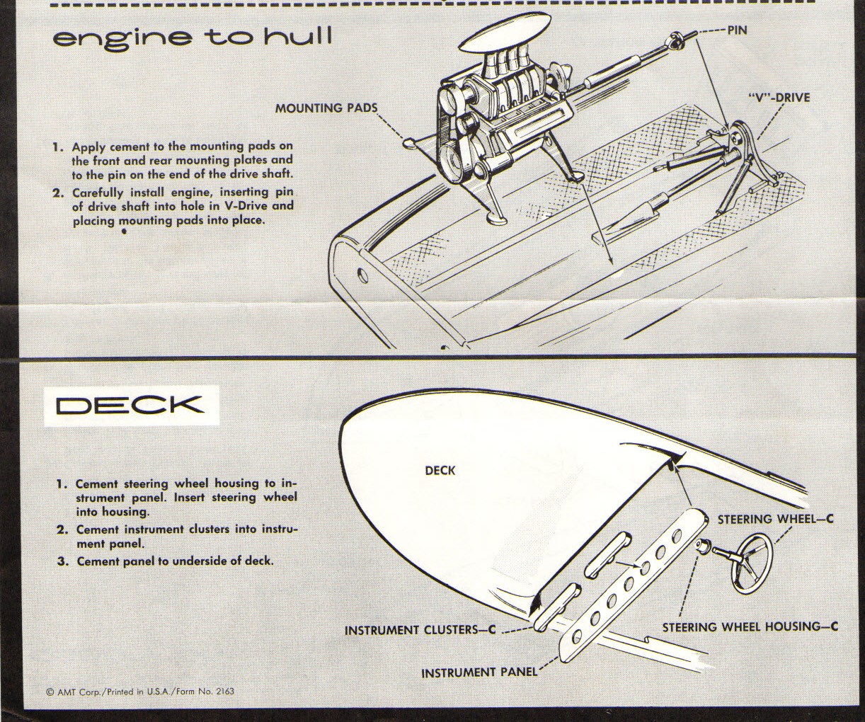 Photo: AMT Ski-Drag Boat 005 | AMT #2163 Rayson Craft Ski-Drag Boat ...