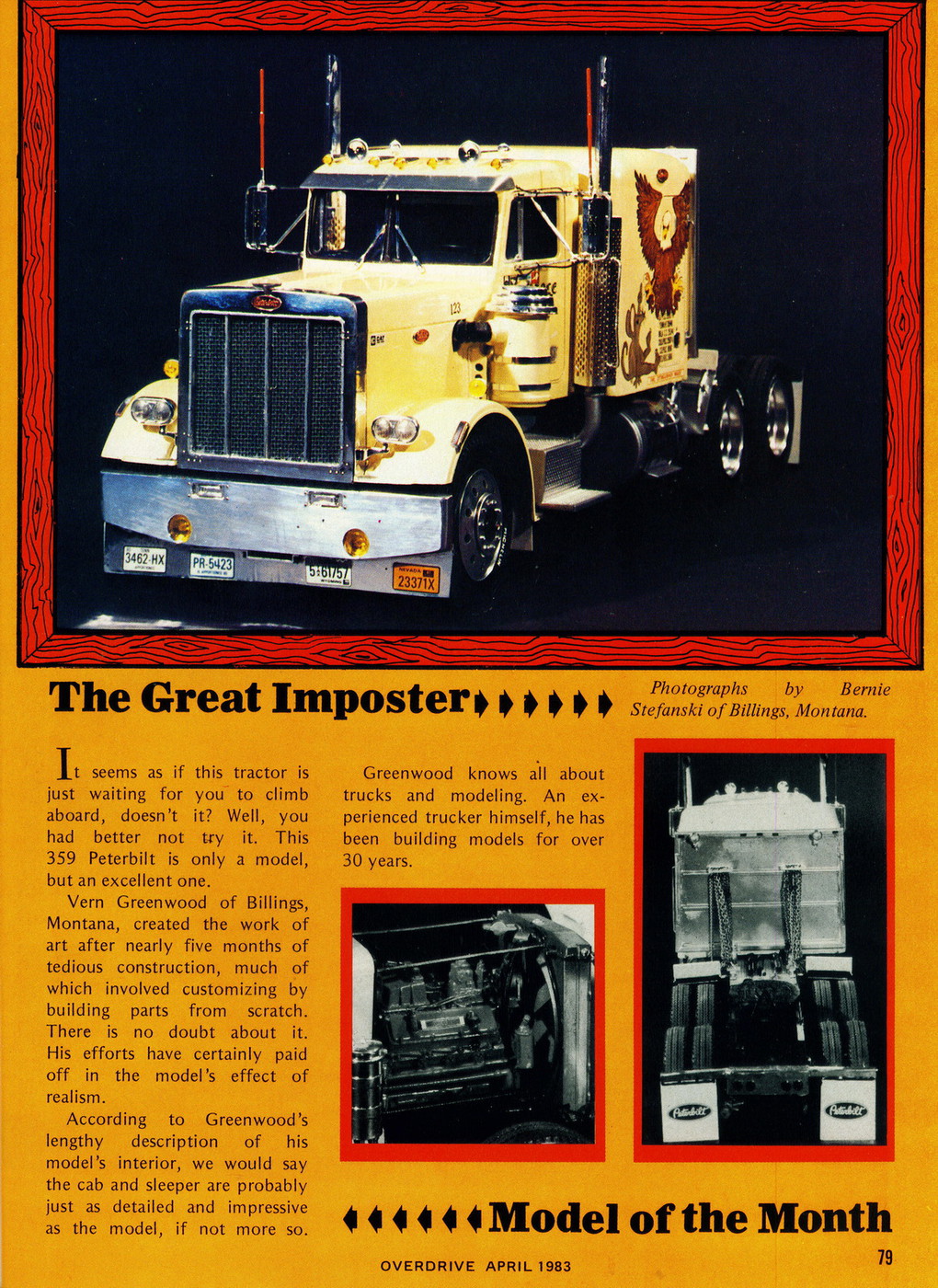 04 Overdrive Magazine April 1983 album | Dutch Model Truck Club | Fotki ...