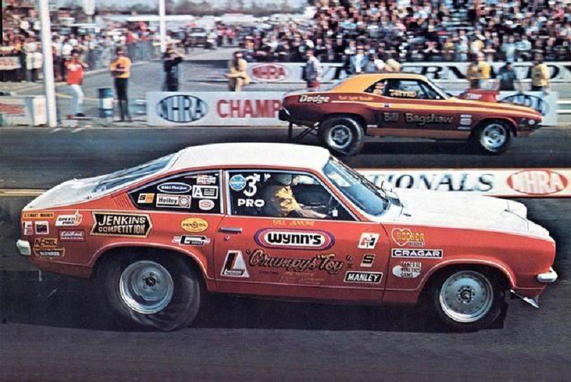 Photo: Grumpy's Red Vega (5) | BILL "GRUMPY" JENKINS DRAG CARS album ...