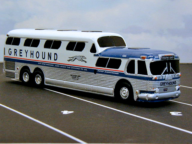 Photo: 70's Bob Redden cast resin 1:50 scale PD-4501 | GREYHOUND BUS ...