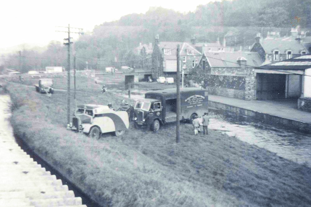 McGillvary's Transport, Northgate Garage, Peebles, Scotland. album ...