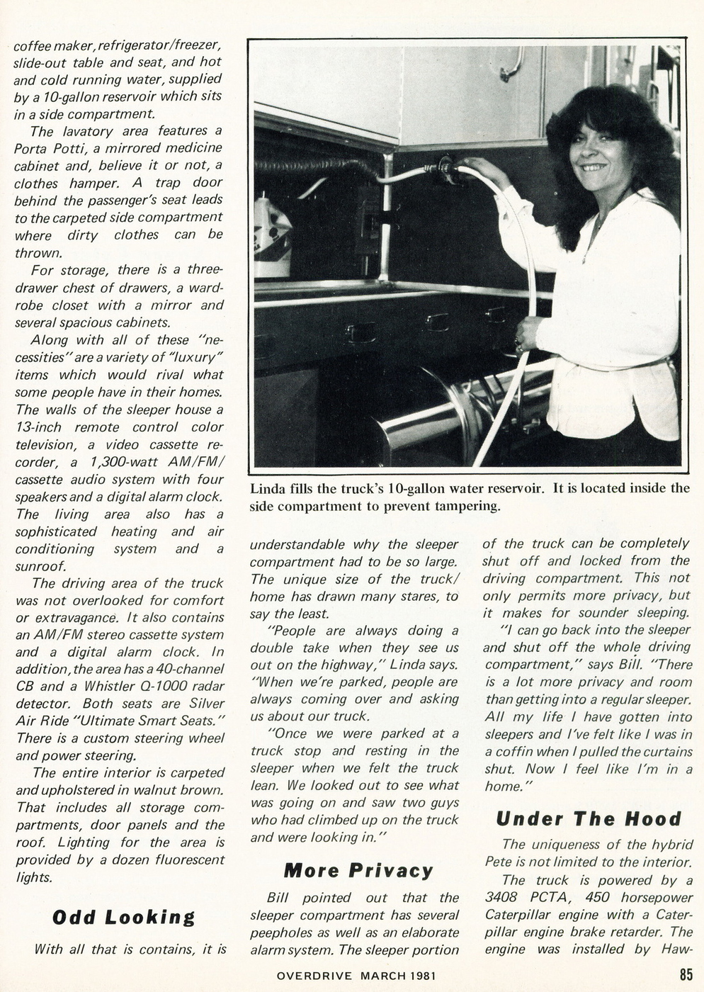 Photo: March 1981 Yancey Peterbilt Large Sleeper 5 | 03 Overdrive ...