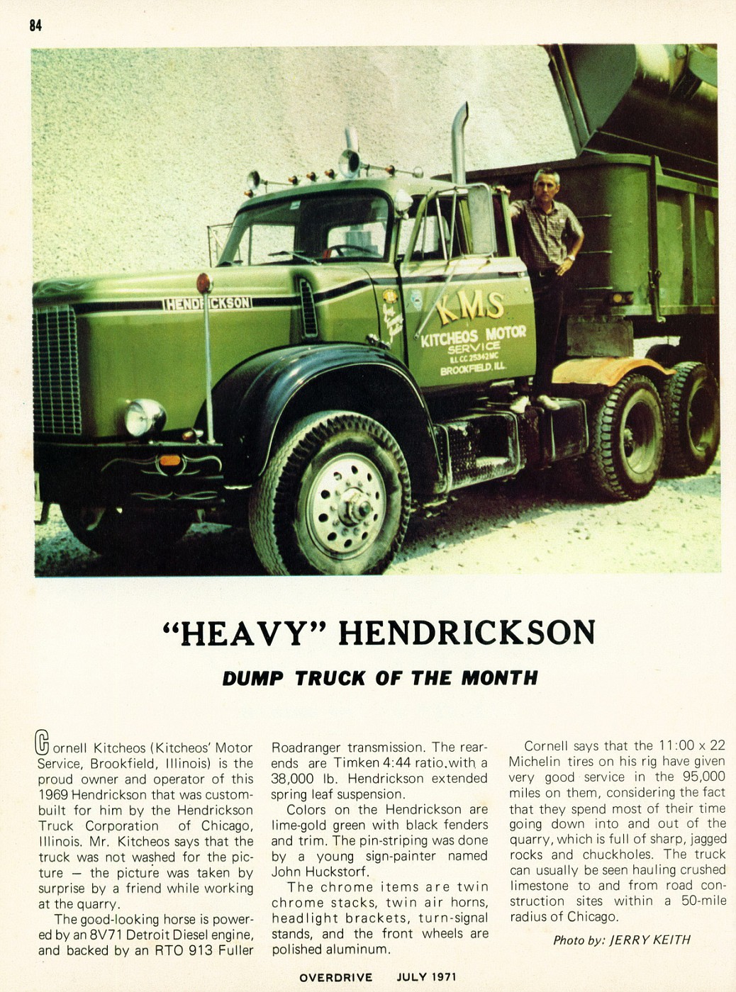 07 Overdrive Magazine July 1971 album | Dutch Model Truck Club | Fotki ...