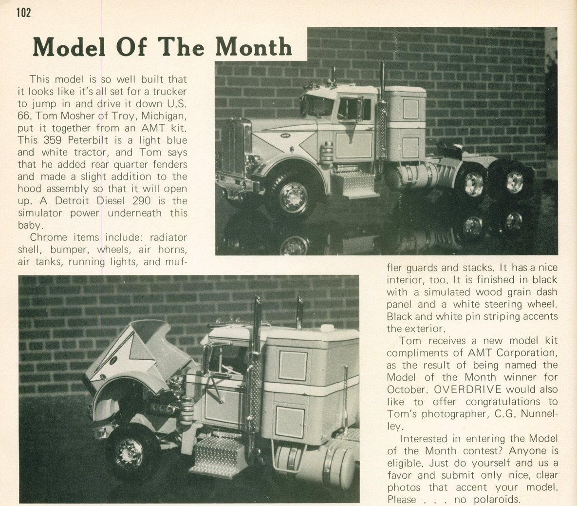 10 Overdrive Magazine October 1971 album | Dutch Model Truck Club ...