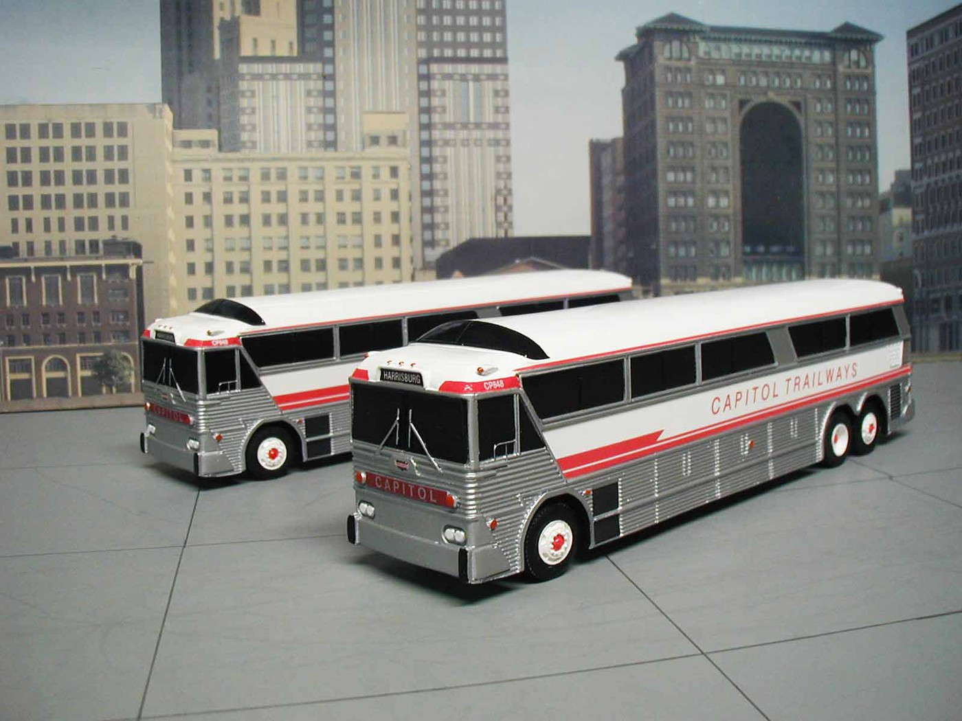 Photo: Capitol Trailways Harrisburg Pa. | 1969 MCI MC-7 album ...