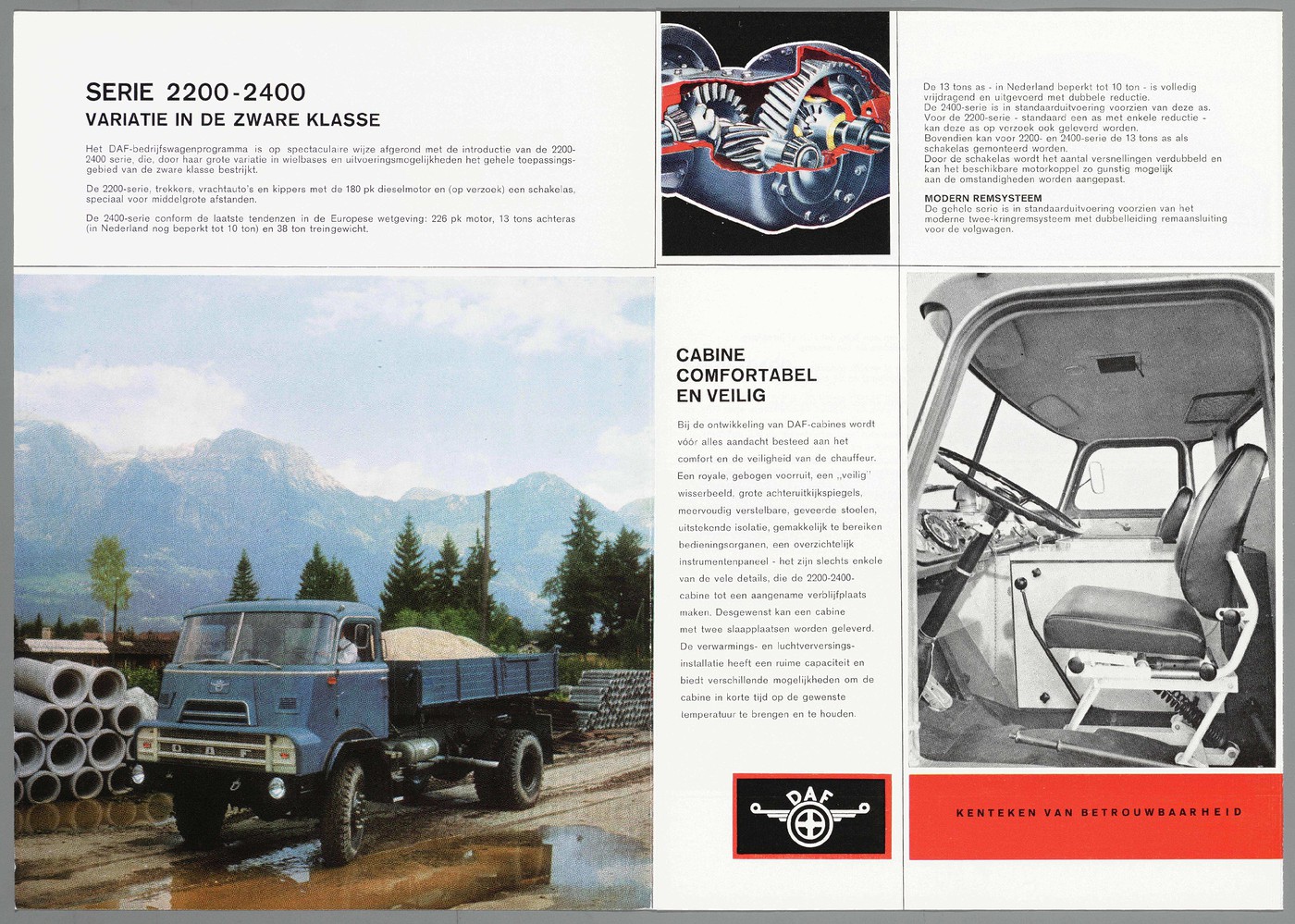 Photo: DAF-2200-2400-Serie-002 | DAF 2200-2400 album | Dutch Model ...